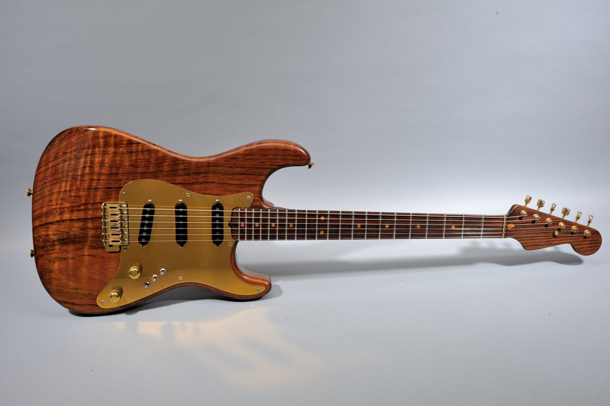 Schecter 1979 Stratocaster Flame Koa w/Rosewood Neck