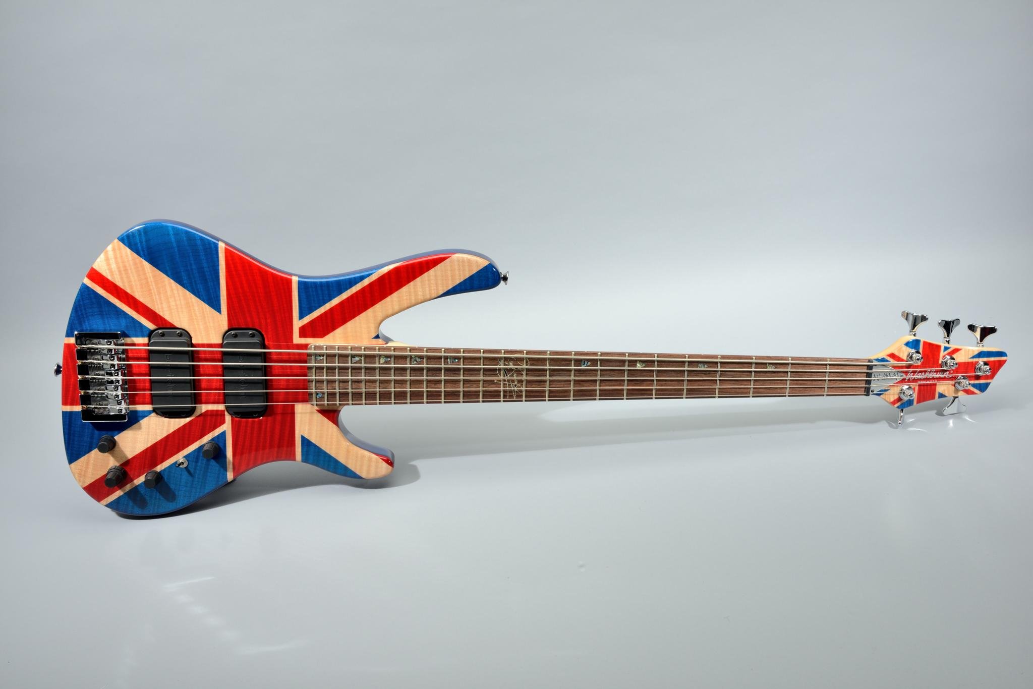 Washburn 2006 Custom Shop Rick Savage Signature 5 String Proto Bass 2 Of 2